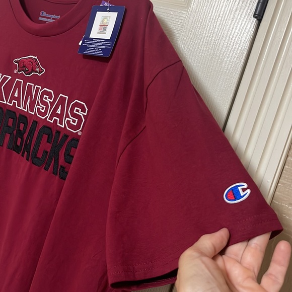 Champion | Shirts | Champion Authentic Athleticwear Arkansas Razorback ...